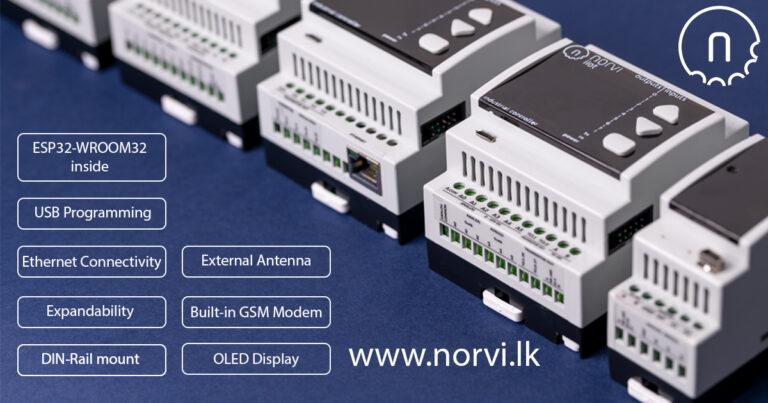 ESP32 based Industrial Controllers - NORVI Industrial Arduino