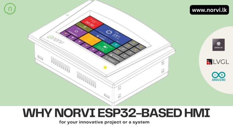 Why NORVI ESP32-based HMI for your innovative project or a system? - NORVI Industrial Arduino