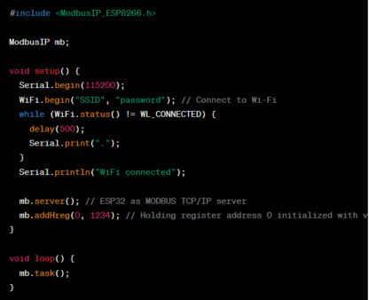 Communicating with MODBUS Devices with ESP32 - NORVI Industrial Arduino